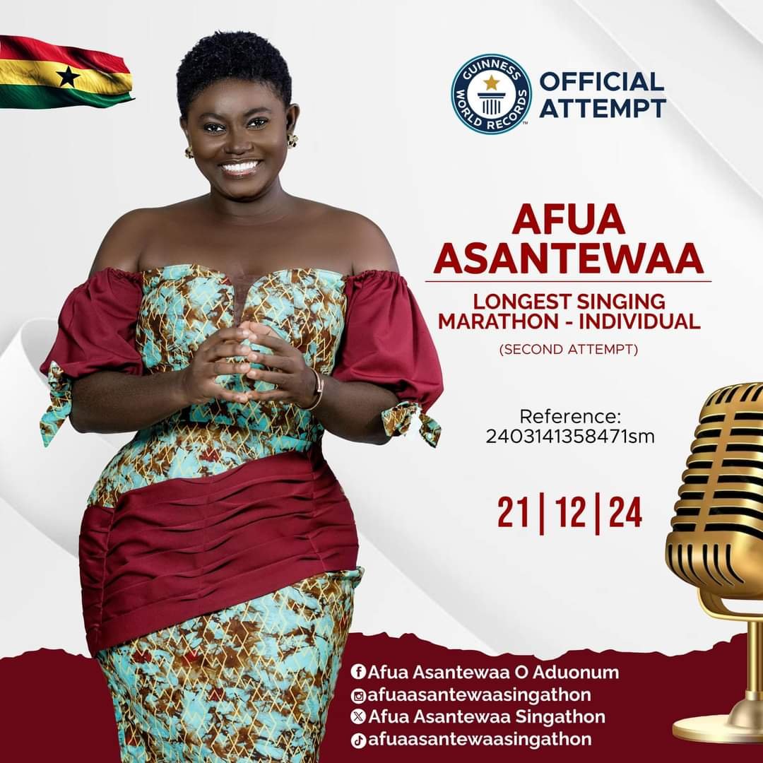 Afua To Attempt Sing-A-Ton For The Second Time - smartandstuck